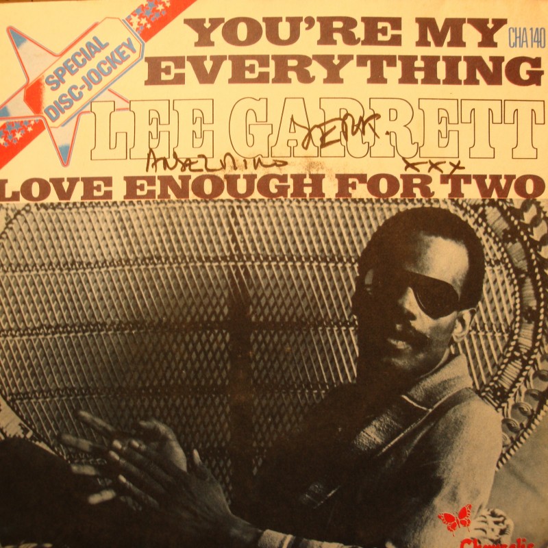 LEE GARRETT you're my everything/love enough for two SP 7" 1976 ...